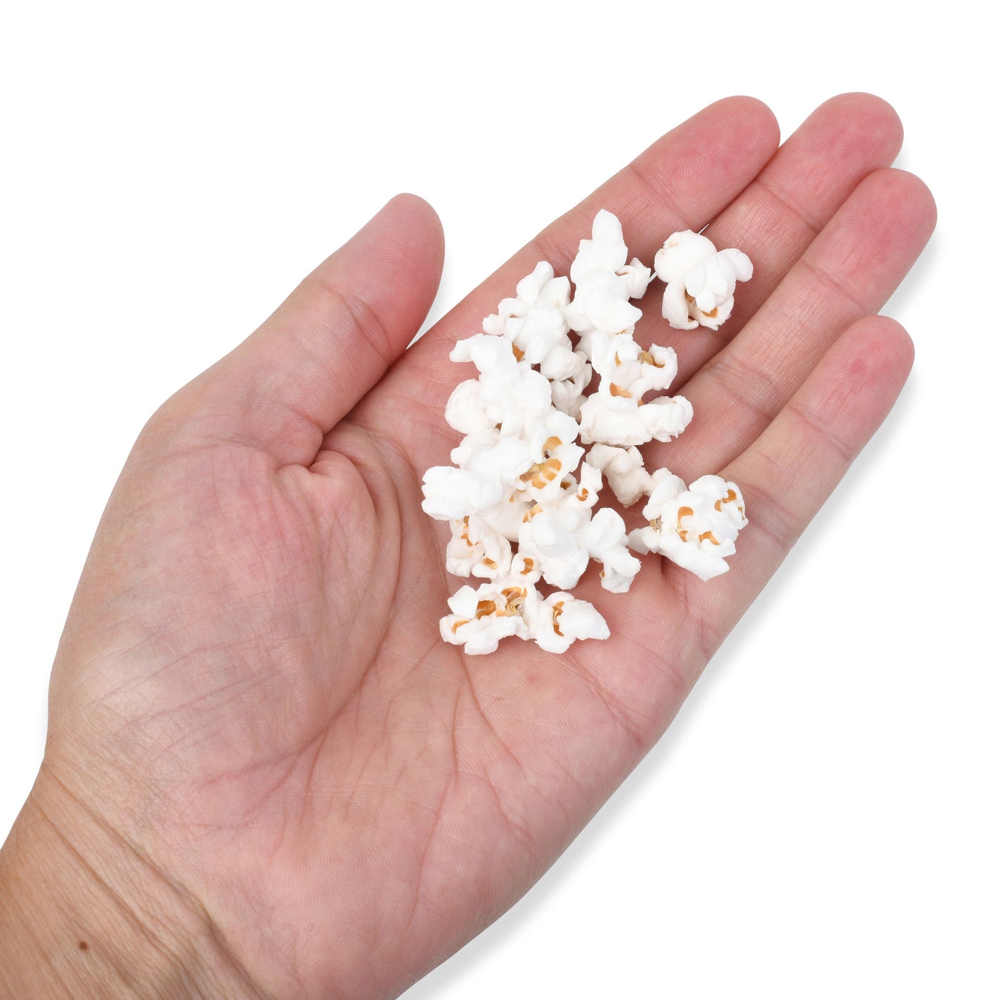 2lb Tub White Butterfly Hulless Popcorn Kernels - Easy-Eating, Baby Sm ...